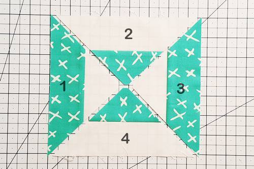 Double Hourglass Quilt Block Pattern Tutorial For Beginners