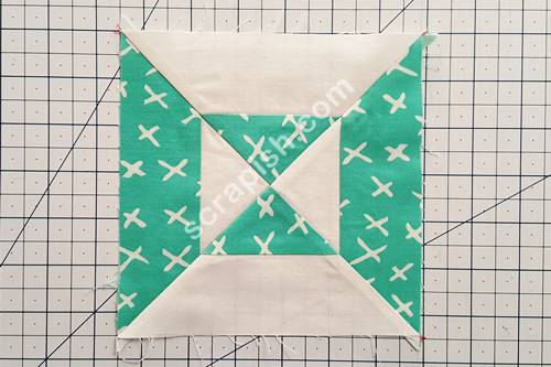 Double Hourglass Quilt Block Pattern Tutorial For Beginners