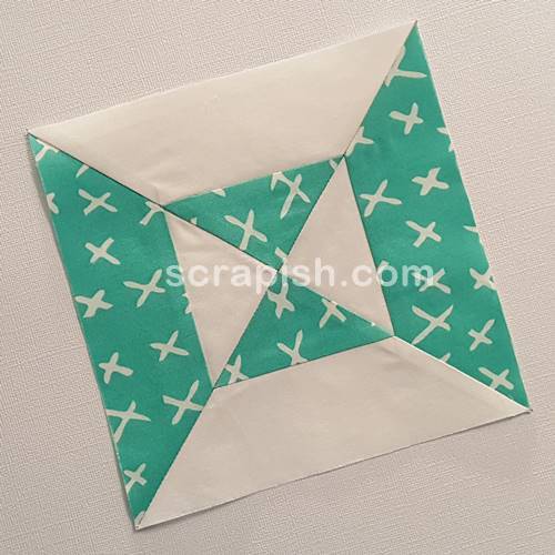 Double Hourglass Quilt Block Pattern Tutorial For Beginners